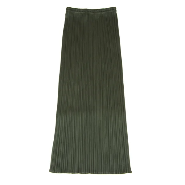 プリーツプリーズPLEATS PLEASE プリーツスカート カーキ2 (K-165890)