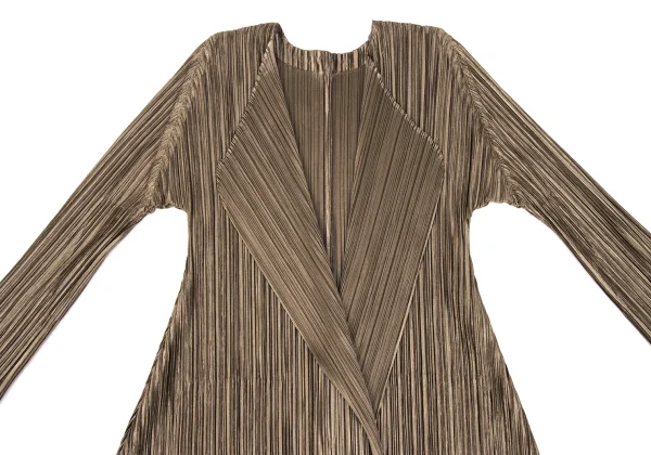 プリーツプリーズPLEATS PLEASE シャイニープリーツボタンレス
